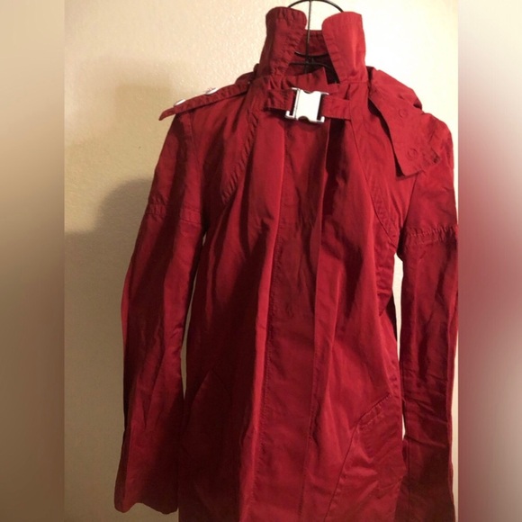 D&G | Jackets & Coats | Dg Vibrant Red Burgundy Color Jacket | Poshmark